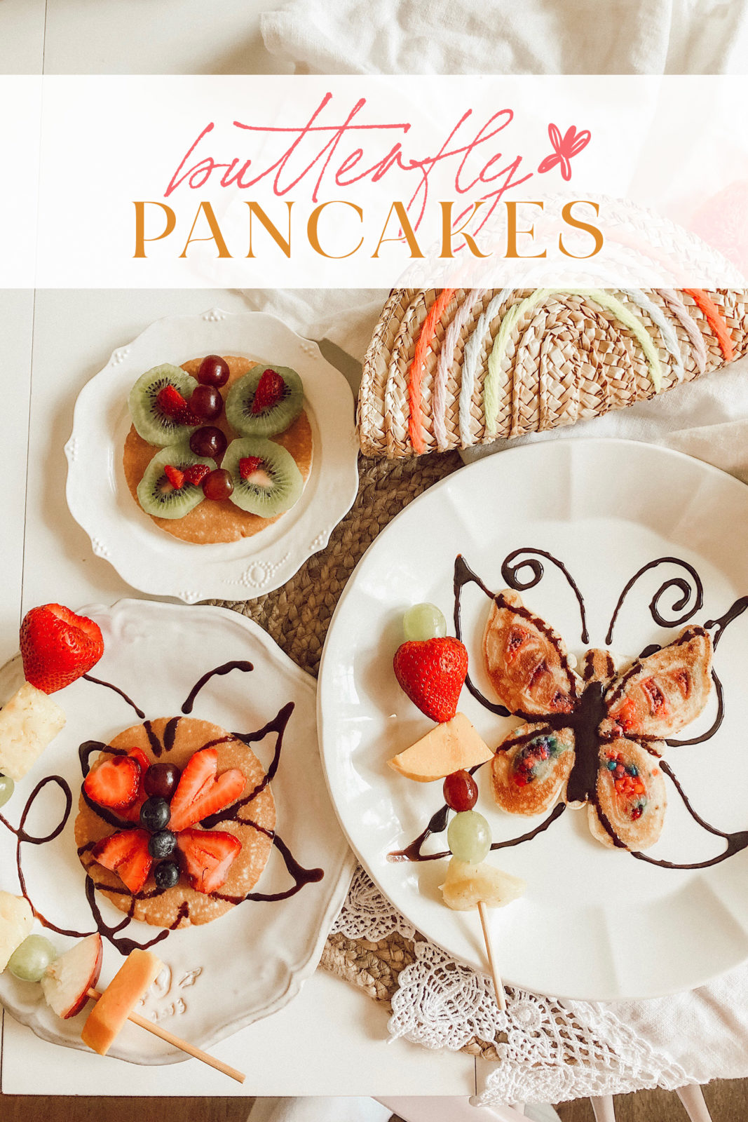 Butterfly Pancakes: Breakfast for Kids - Casey Wiegand of The Wiegands