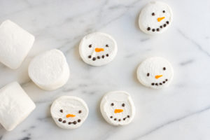 Hot Chocolate Marshmallow Snowmen - Casey Wiegand of The Wiegands