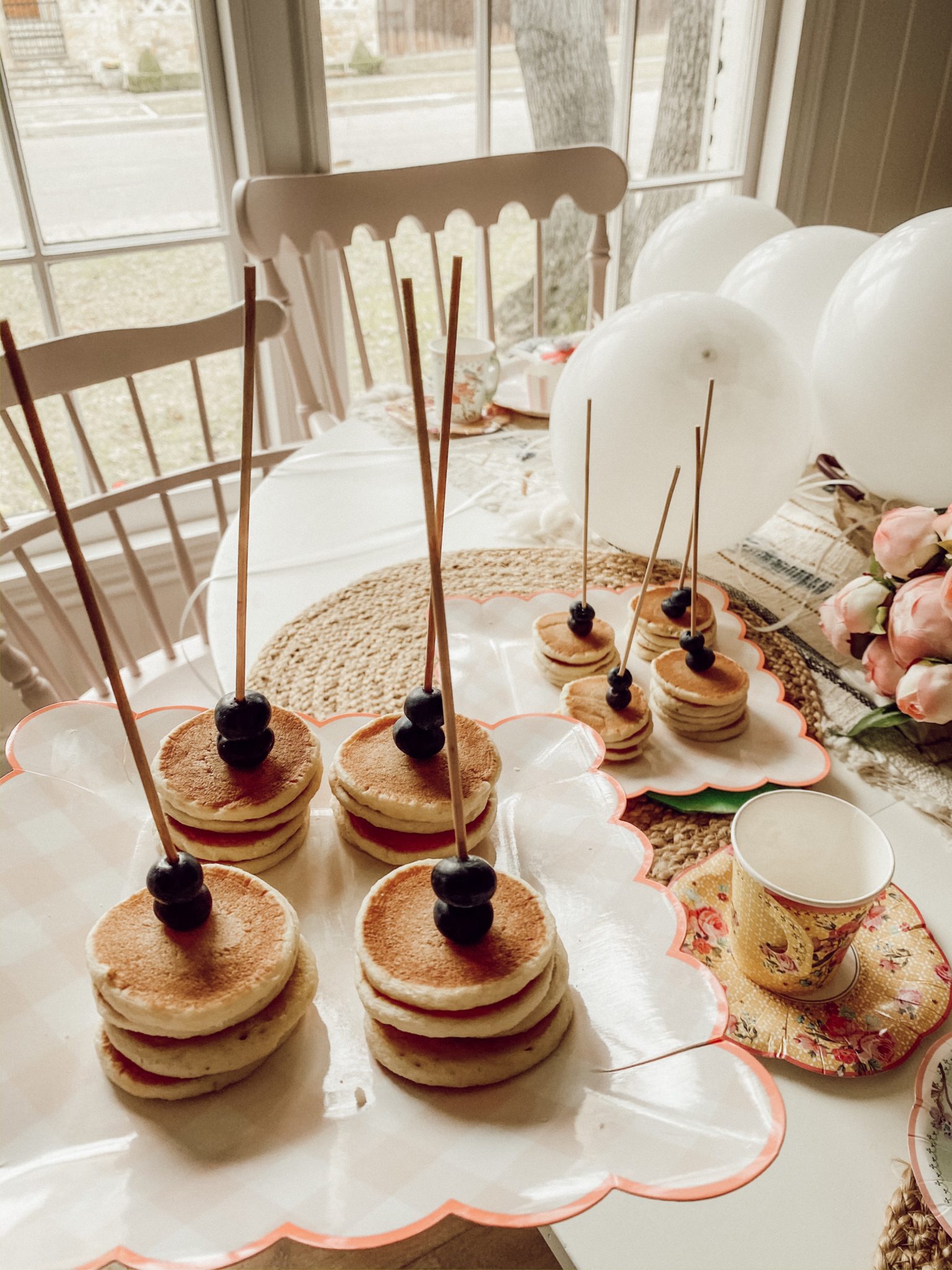 Mini Pancake Kabobs - Casey Wiegand of The Wiegands