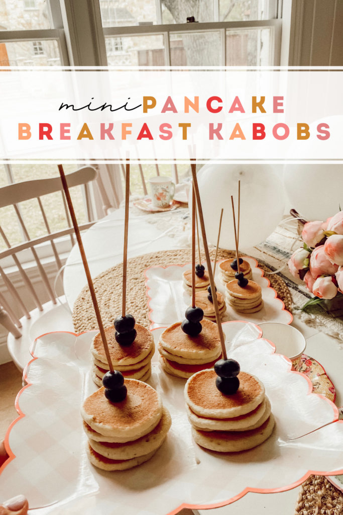 Mini Pancake Kabobs - Casey Wiegand of The Wiegands