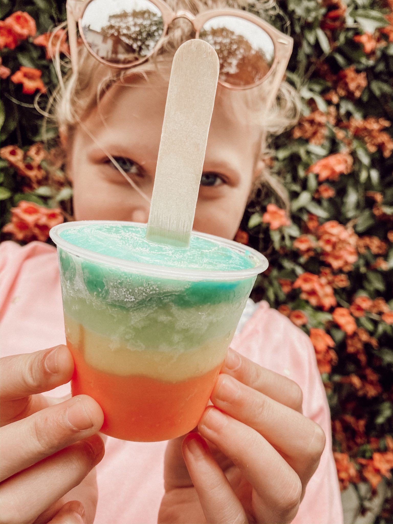 Easy Rainbow Pops for Summer - Casey Wiegand of The Wiegands