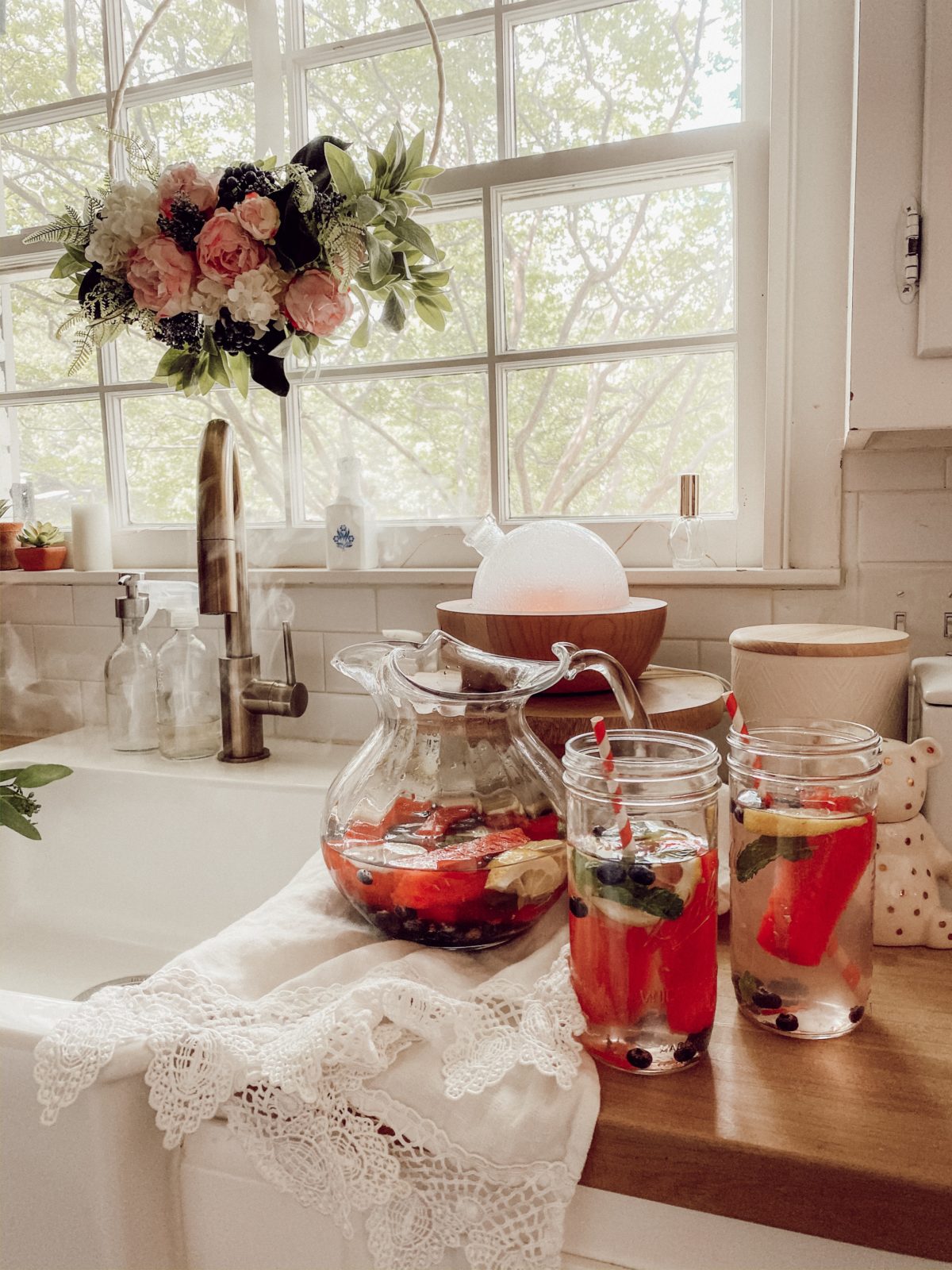 Summer Infused Water Recipe - Casey Wiegand of The Wiegands
