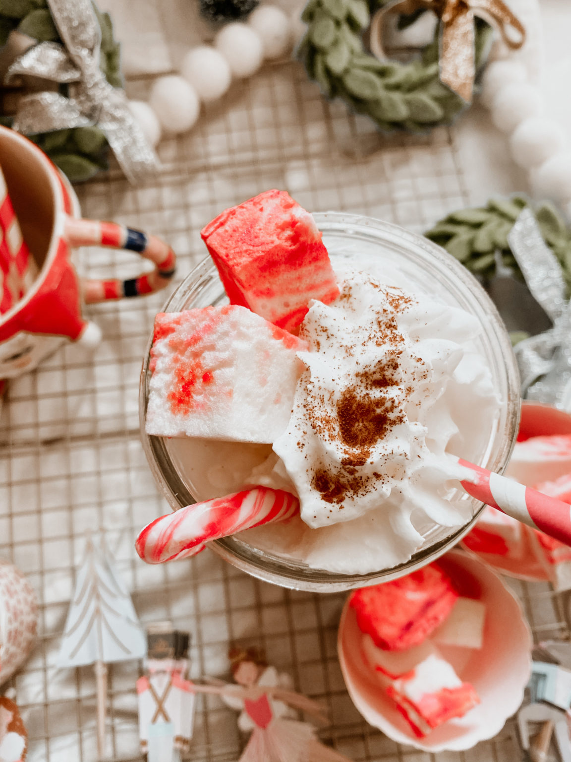 Gingerbread Peppermint Frap Recipe - Casey Wiegand of The Wiegands