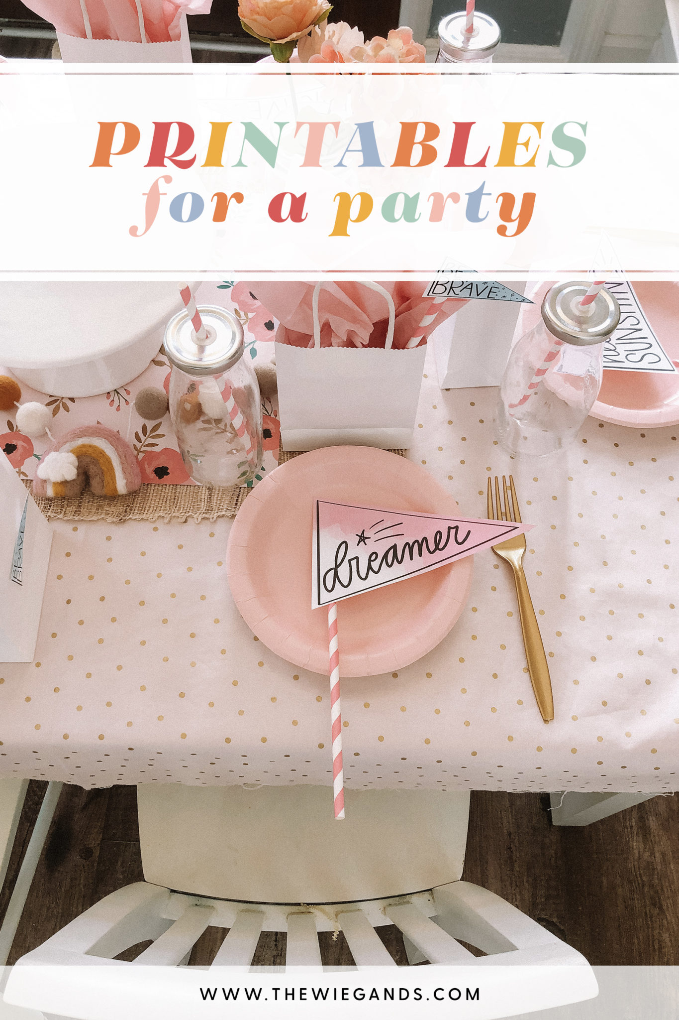 Printables for a DIY Birthday Party for Kids - Casey Wiegand of The ...