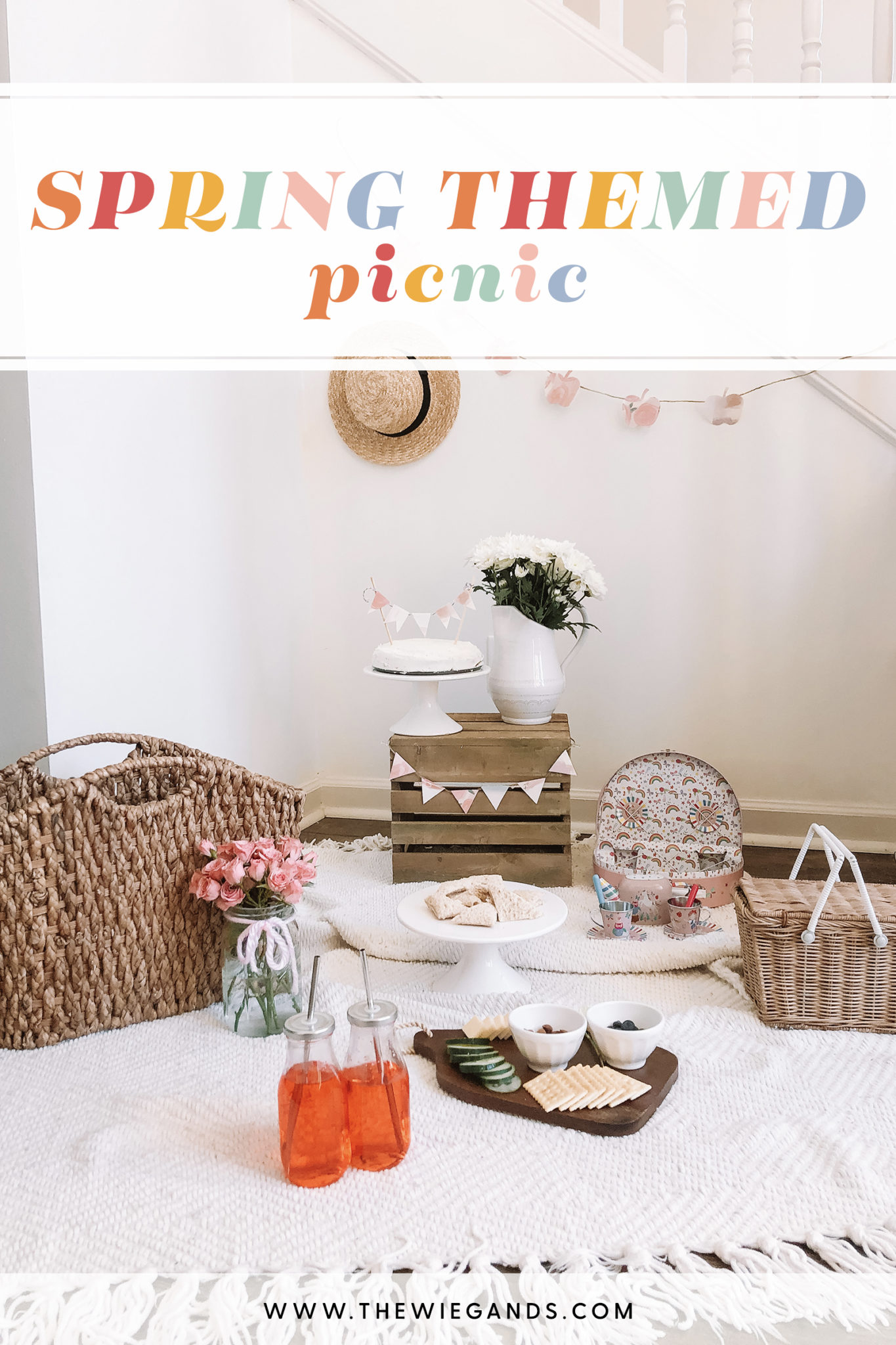 Spring Themed Picnic - Casey Wiegand of The Wiegands