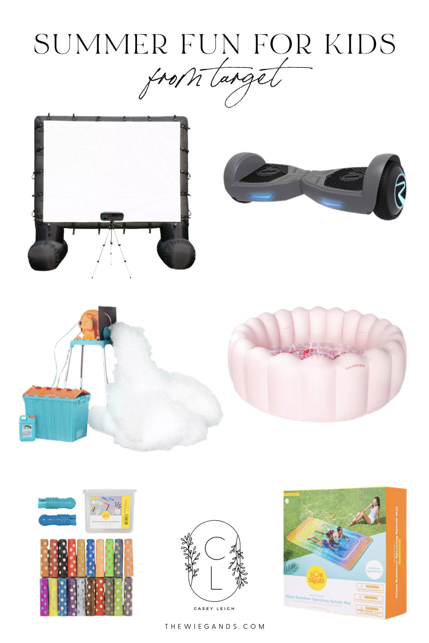 Summer Fun for Kids from Target - Casey Wiegand of The Wiegands