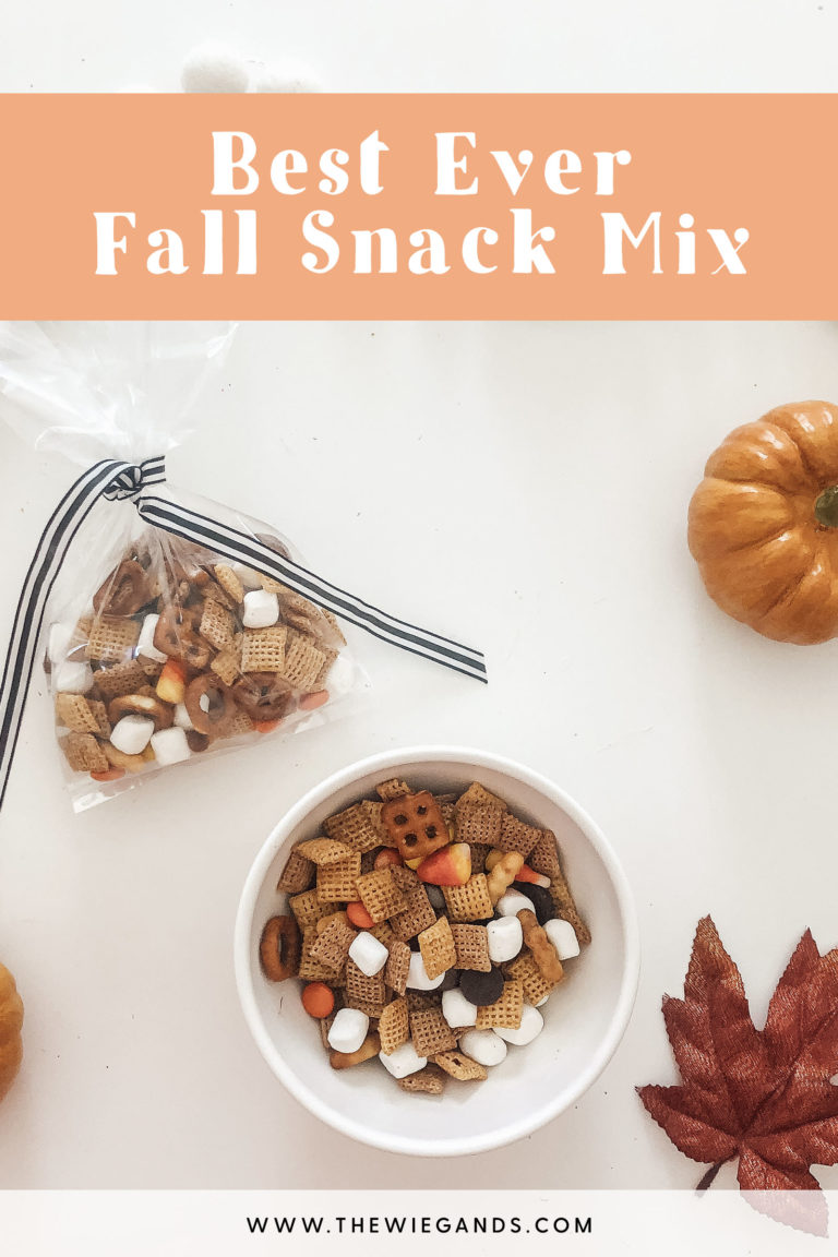 5 Minute Fall Snack Mix - Casey Wiegand of The Wiegands