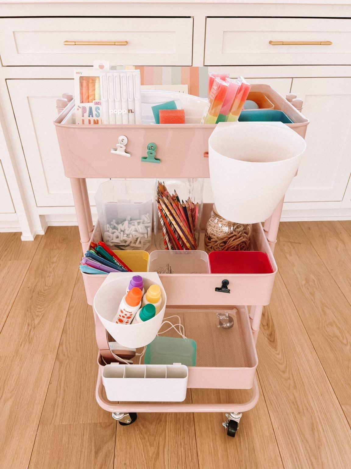 Art Cart Ideas For Your Kiddos - Casey Wiegand of The Wiegands