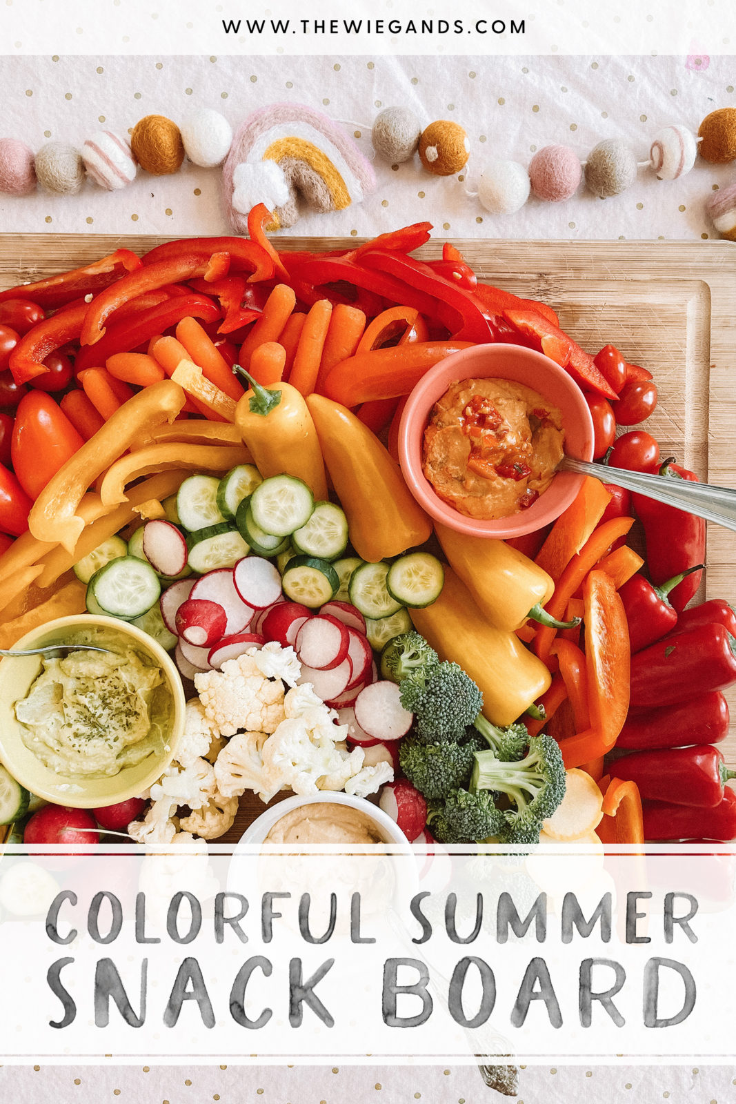 Summer Snack Board - Casey Wiegand of The Wiegands