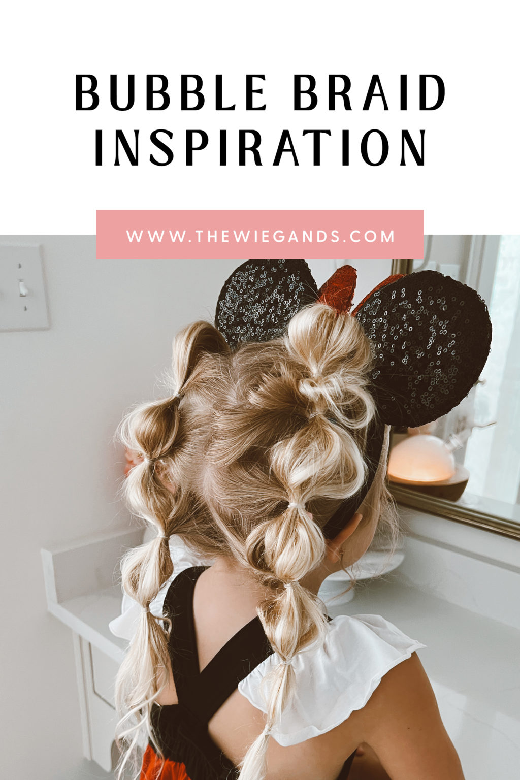 Bubble Braids For Disney - Casey Wiegand of The Wiegands