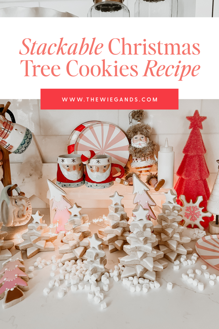 Stackable Christmas Tree Cookies - Casey Wiegand of The Wiegands