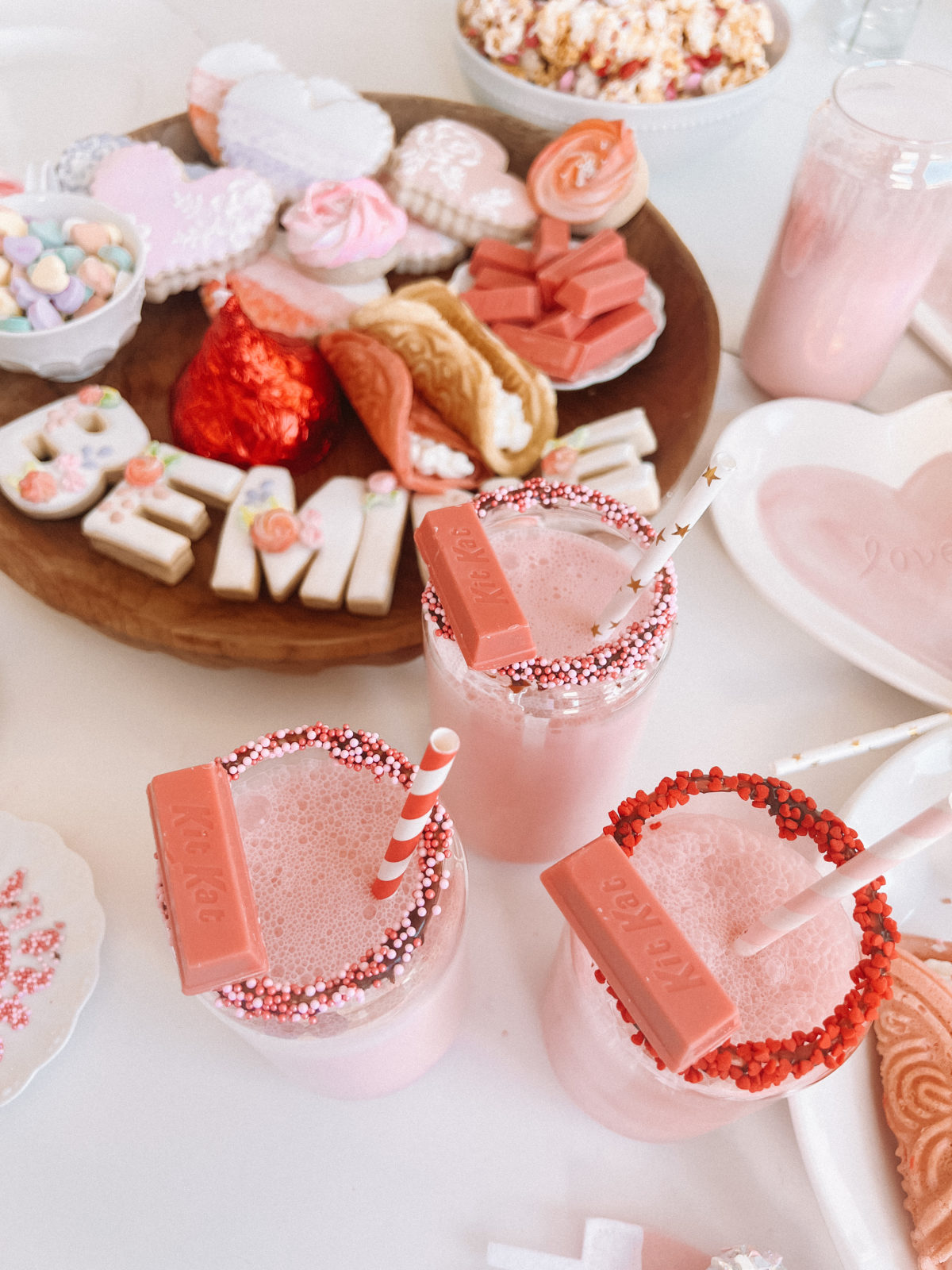 Valentine Milkshake Recipe - Casey Wiegand of The Wiegands