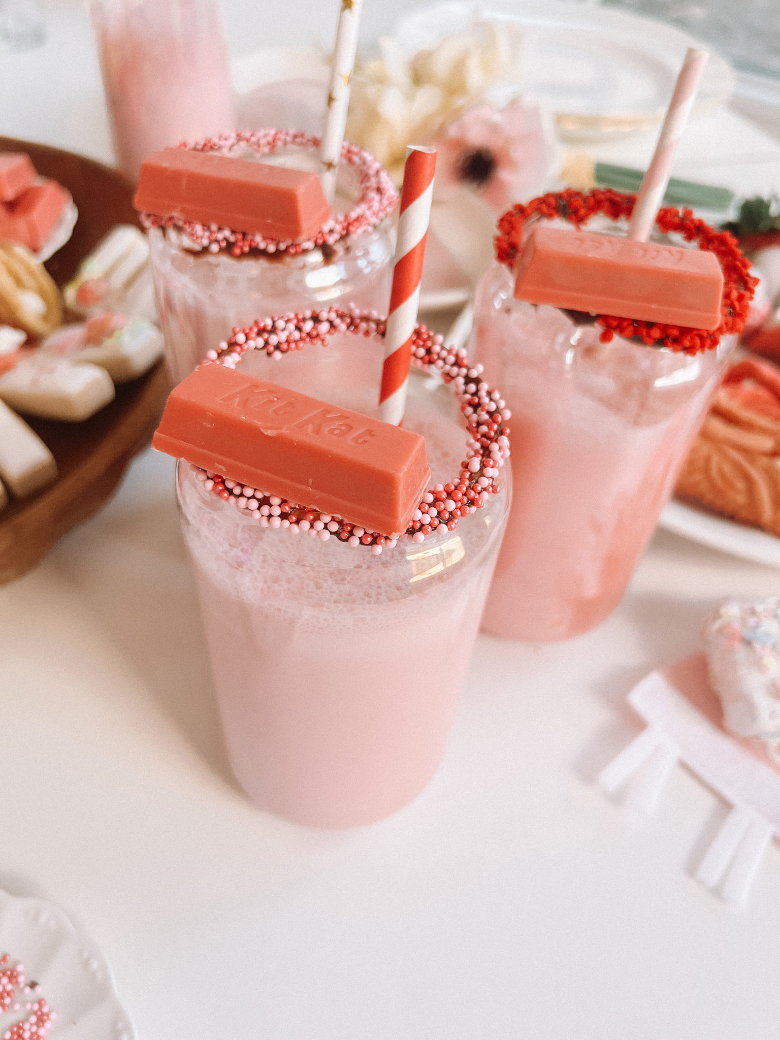 Valentine Milkshake Recipe - Casey Wiegand of The Wiegands