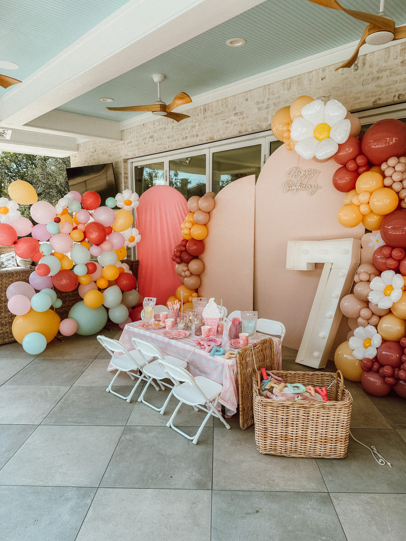 7th Birthday Party Ideas - Casey Wiegand of The Wiegands