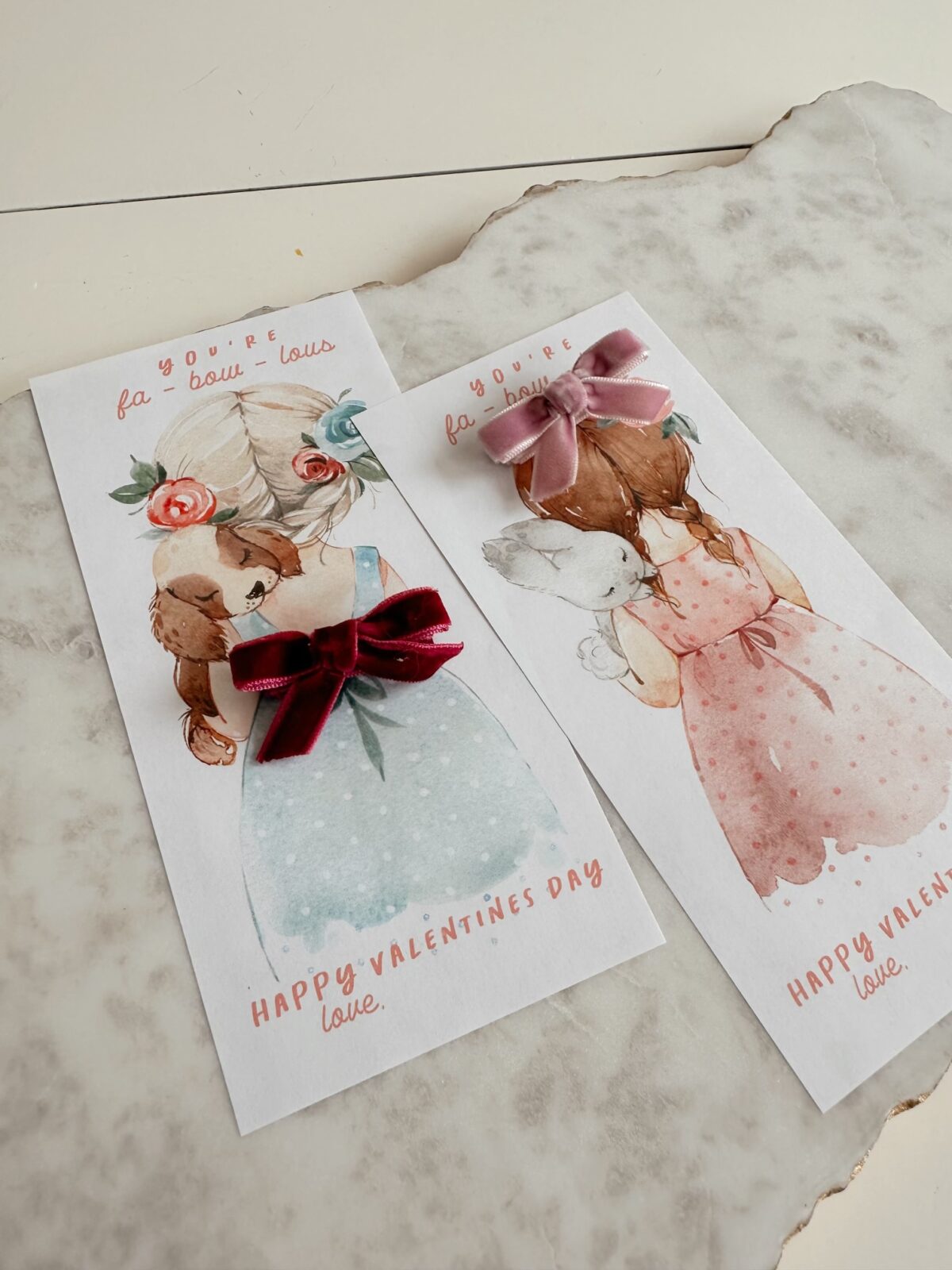 Free Valentine's Printables For Girls - Casey Wiegand of The Wiegands