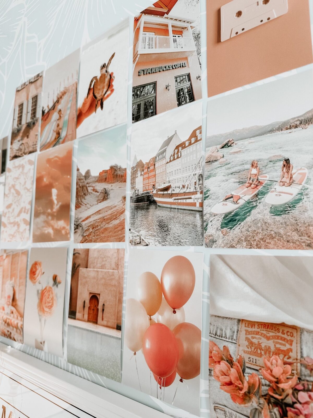 Wall Collage Inspiration - Casey Wiegand of The Wiegands