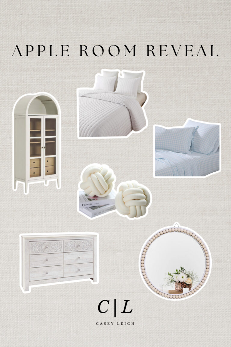 Kids Bedroom Design: Apple's Room Reveal - Casey Wiegand of The Wiegands